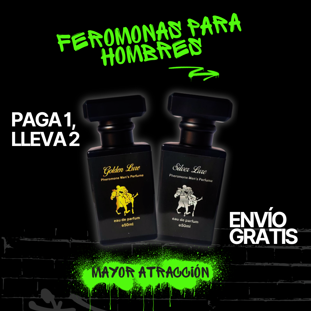 Golden Lure® 2x1 Perfume con Feromonas – Vutik